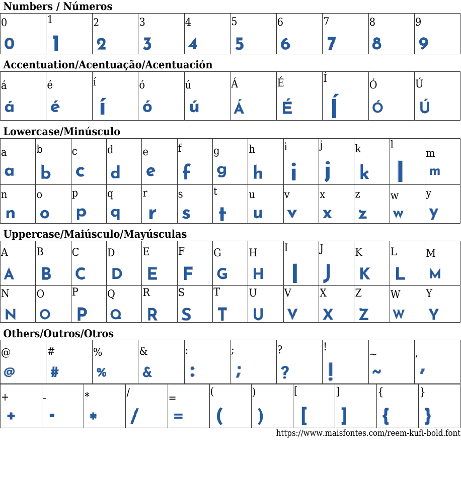 Reem Kufi Bold Font: Free Download | MaisFontes