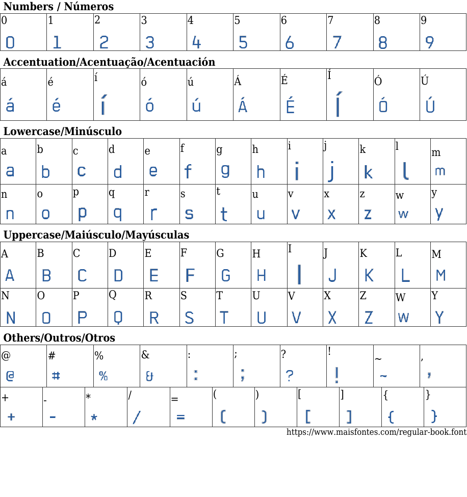 Regular Nik Book: Free Font Download | MaisFontes