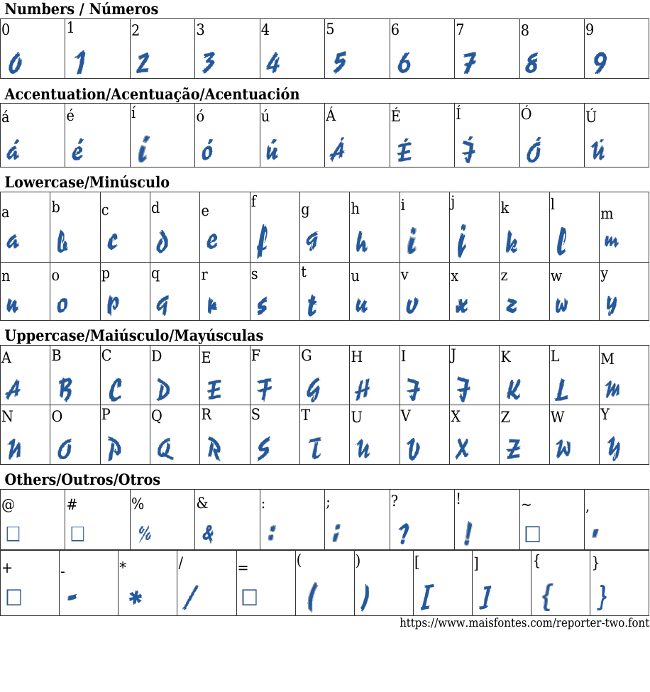 Reporter Brush Two: Free Font Download | MaisFontes