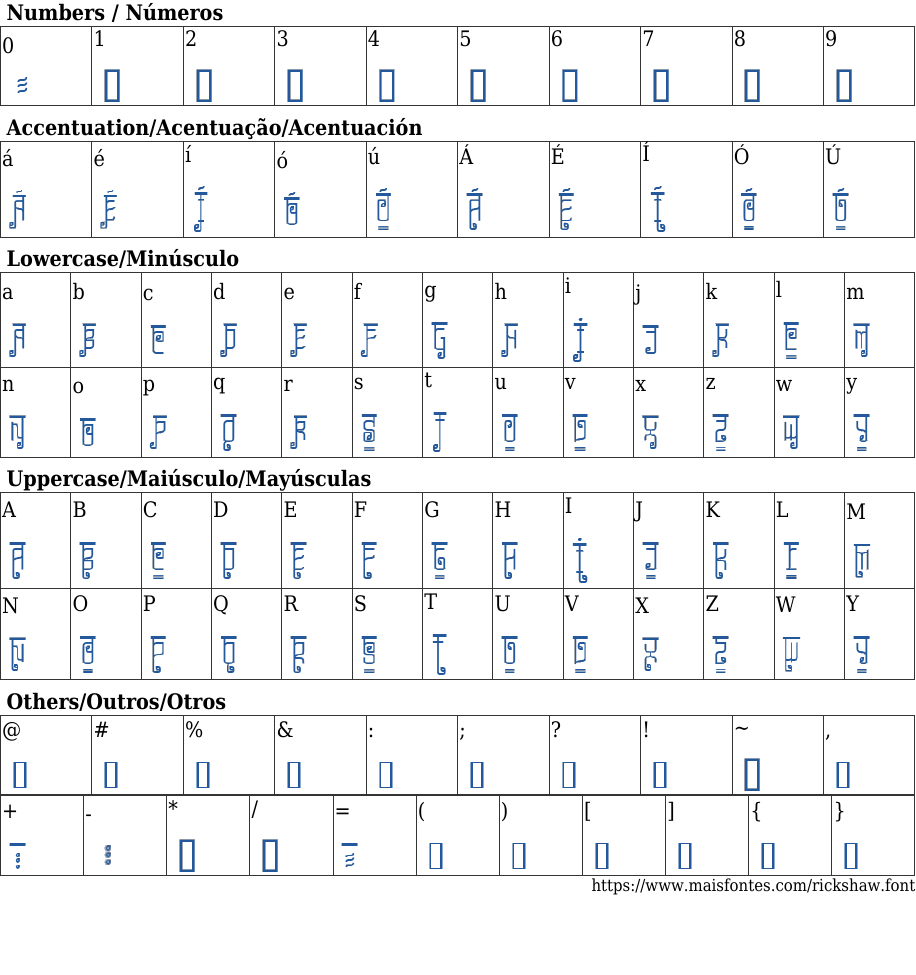 Rickshaw: Free Font Download | MaisFontes