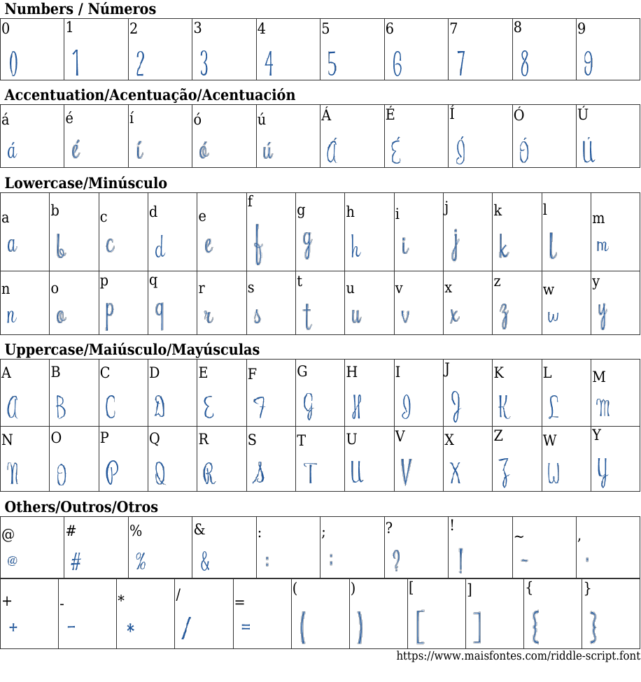 Riddle Script: Baixar Fonte Grátis | MaisFontes