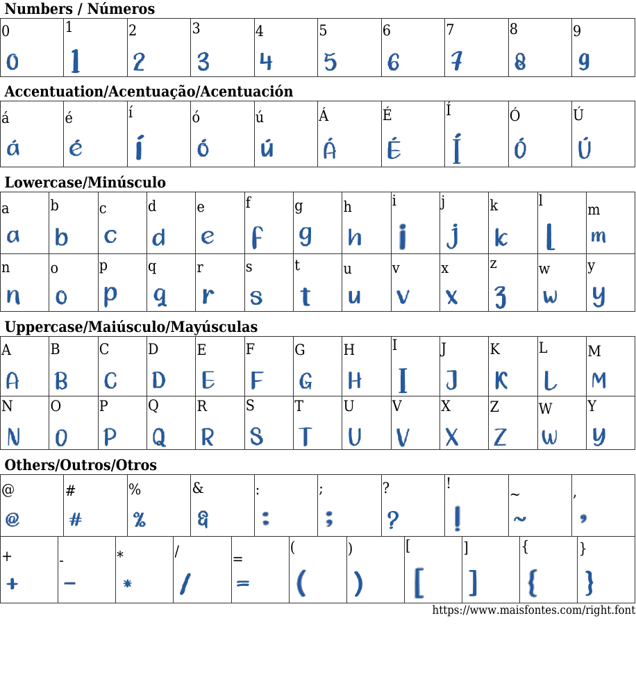 RIGHT: Free Font Download | MaisFontes