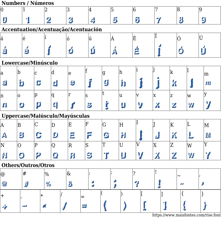 Rise: Free Font Download | MaisFontes