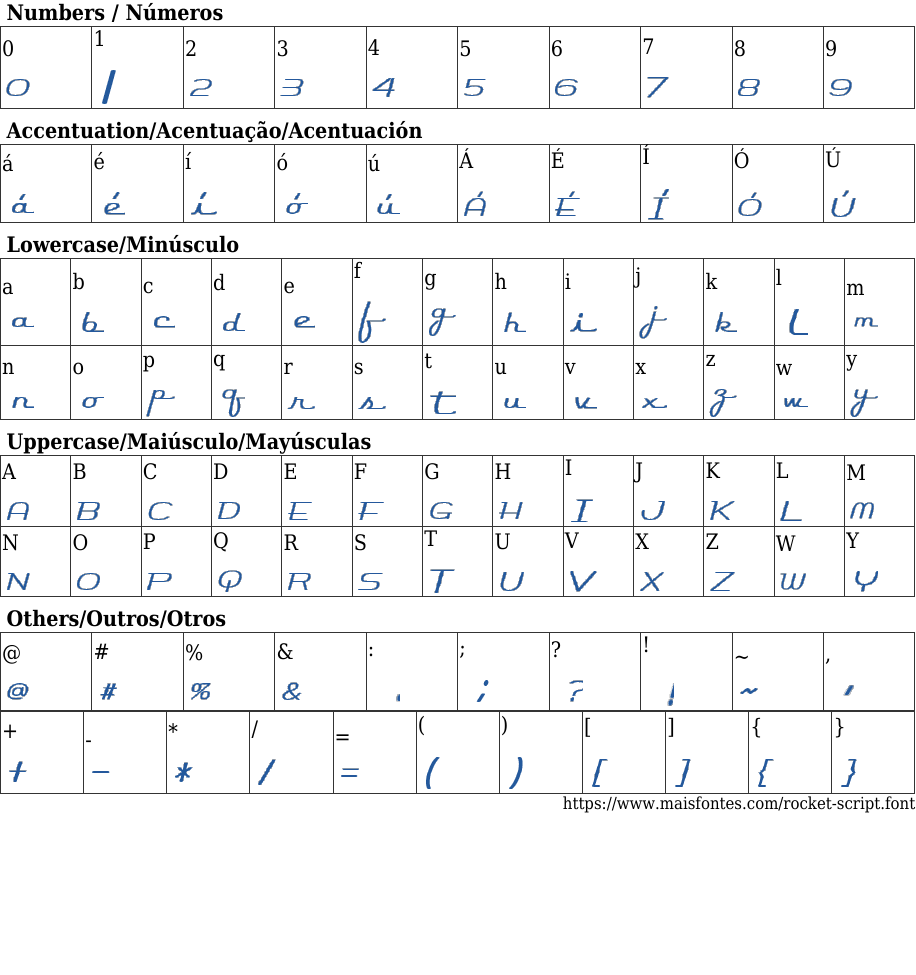 Rocket Script: Free Font Download | MaisFontes