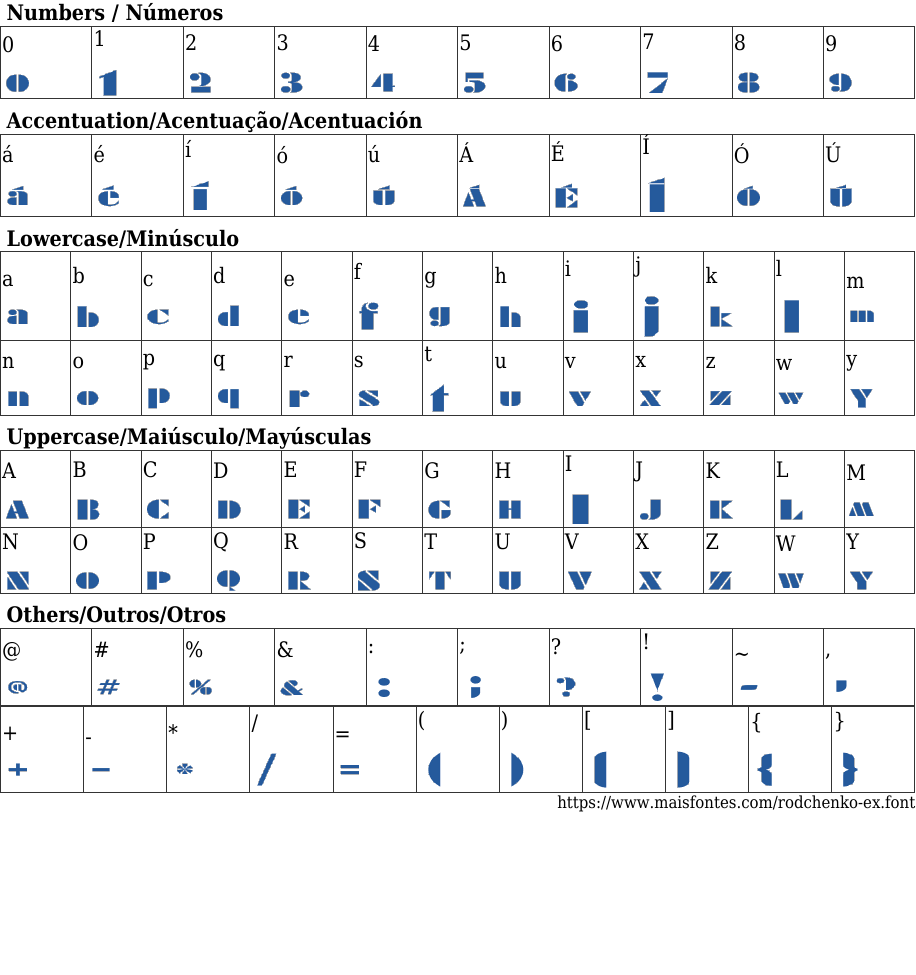 Rodchenko Extended: Free Font Download | MaisFontes