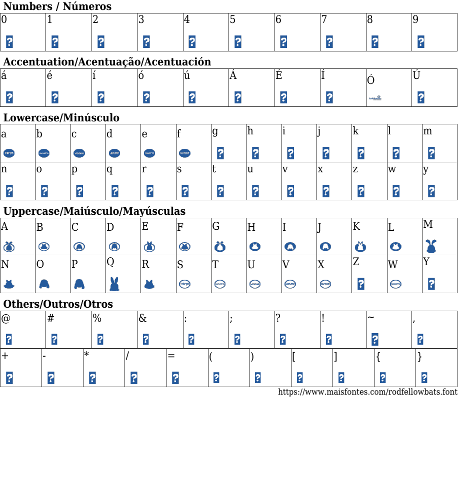 Rodfellows Bats: Baixar Fonte Grátis | MaisFontes