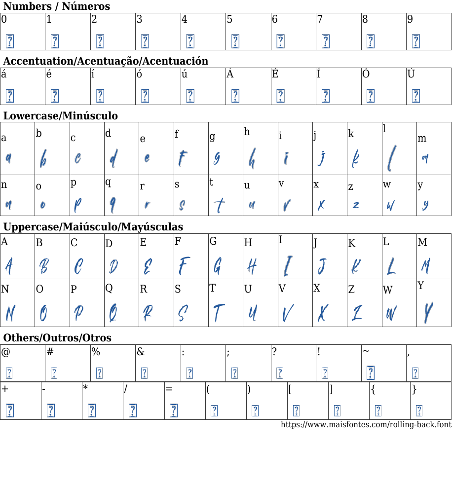 Rolling Back: Free Font Download | MaisFontes