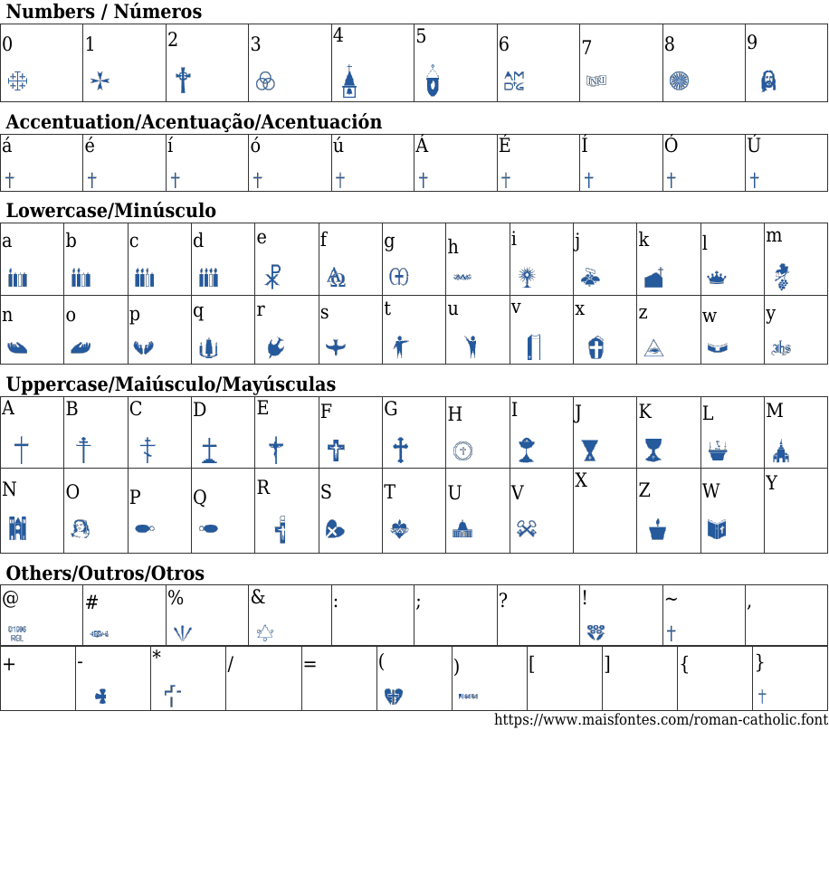 Roman Catholic: Free Font Download | MaisFontes