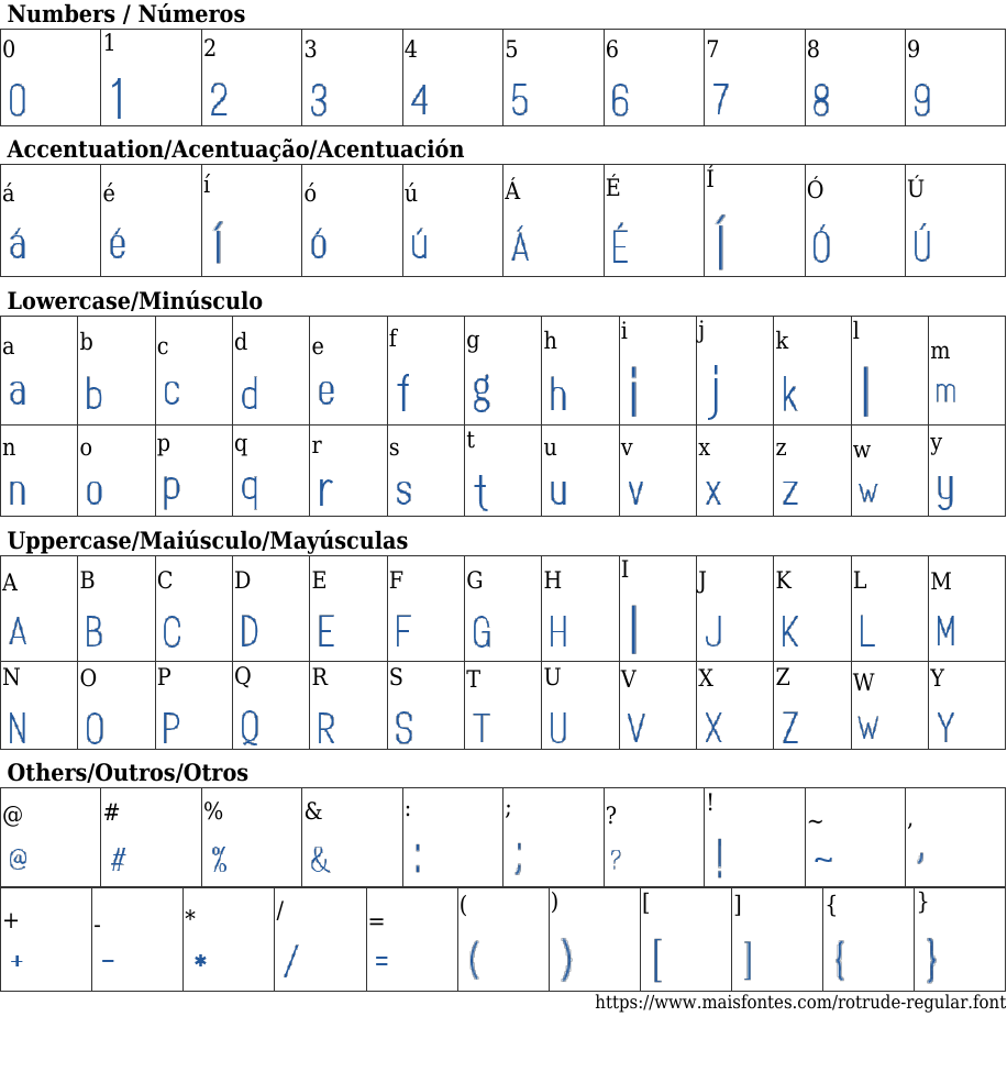 Rotrude Regular: Free Font Download | MaisFontes