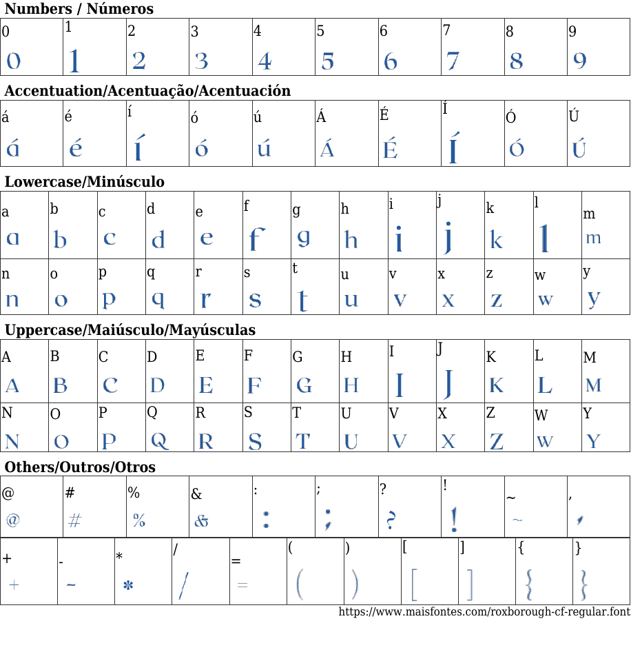 Roxborough CF Regular: Free Font Download | MaisFontes