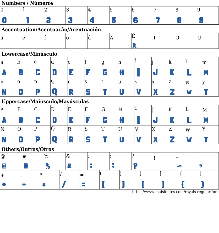 Royals Regular: Free Font Download | MaisFontes