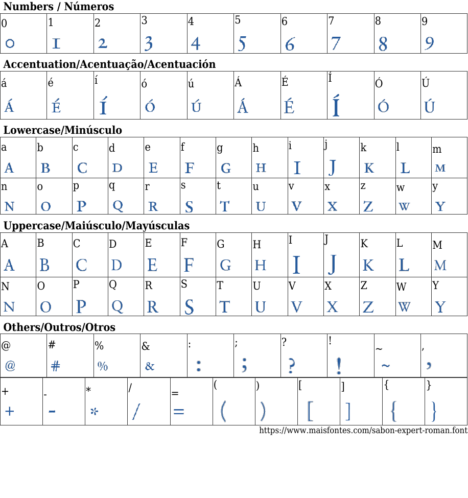 Sabon Expert Roman: Free Font Download | MaisFontes
