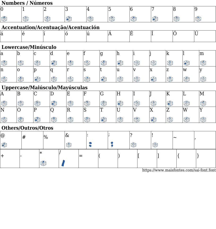 Sai: Free Font Download | MaisFontes