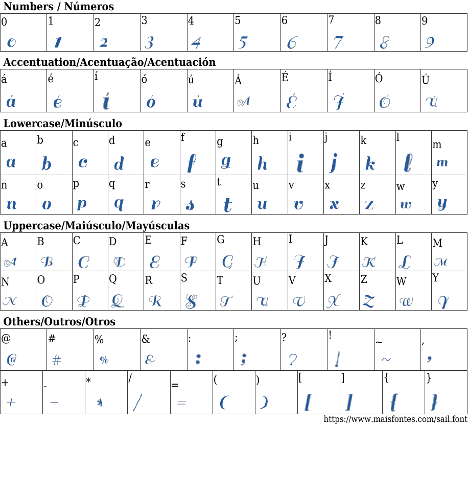 Sail: Free Font Download | MaisFontes