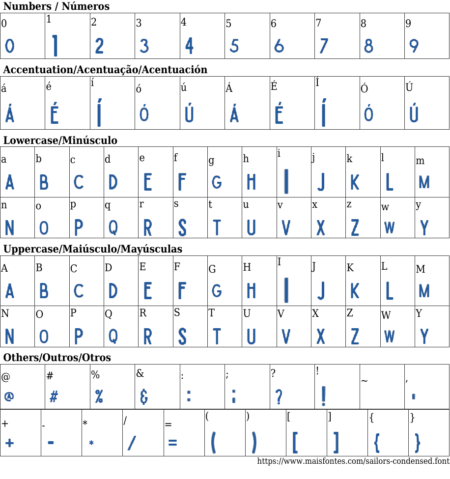 Sailors Condensed: Baixar Fonte Grátis | MaisFontes