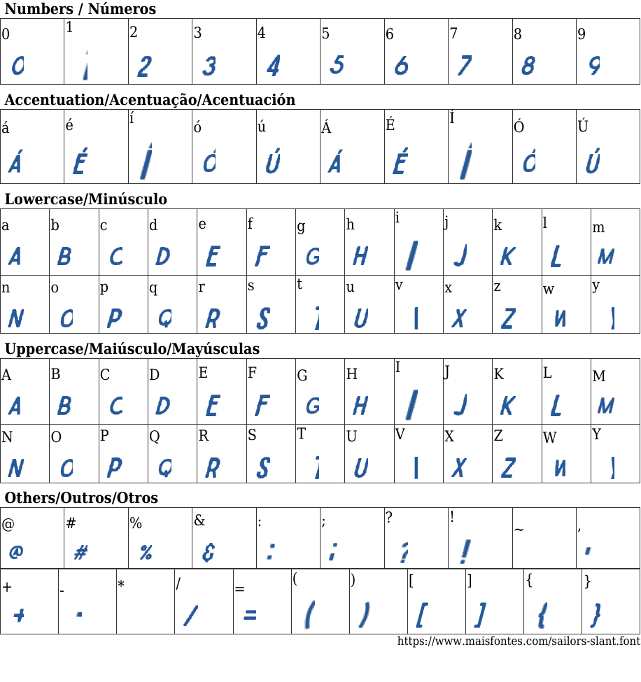 Sailors Slant Font: Free Download | MaisFontes
