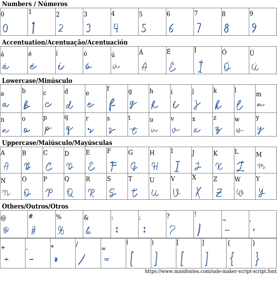 Sale Maker Script: Free Font Download | MaisFontes