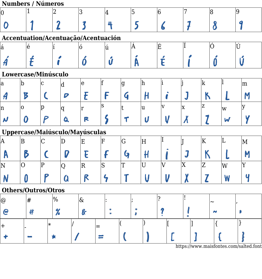 Salted: Free Font Download | MaisFontes
