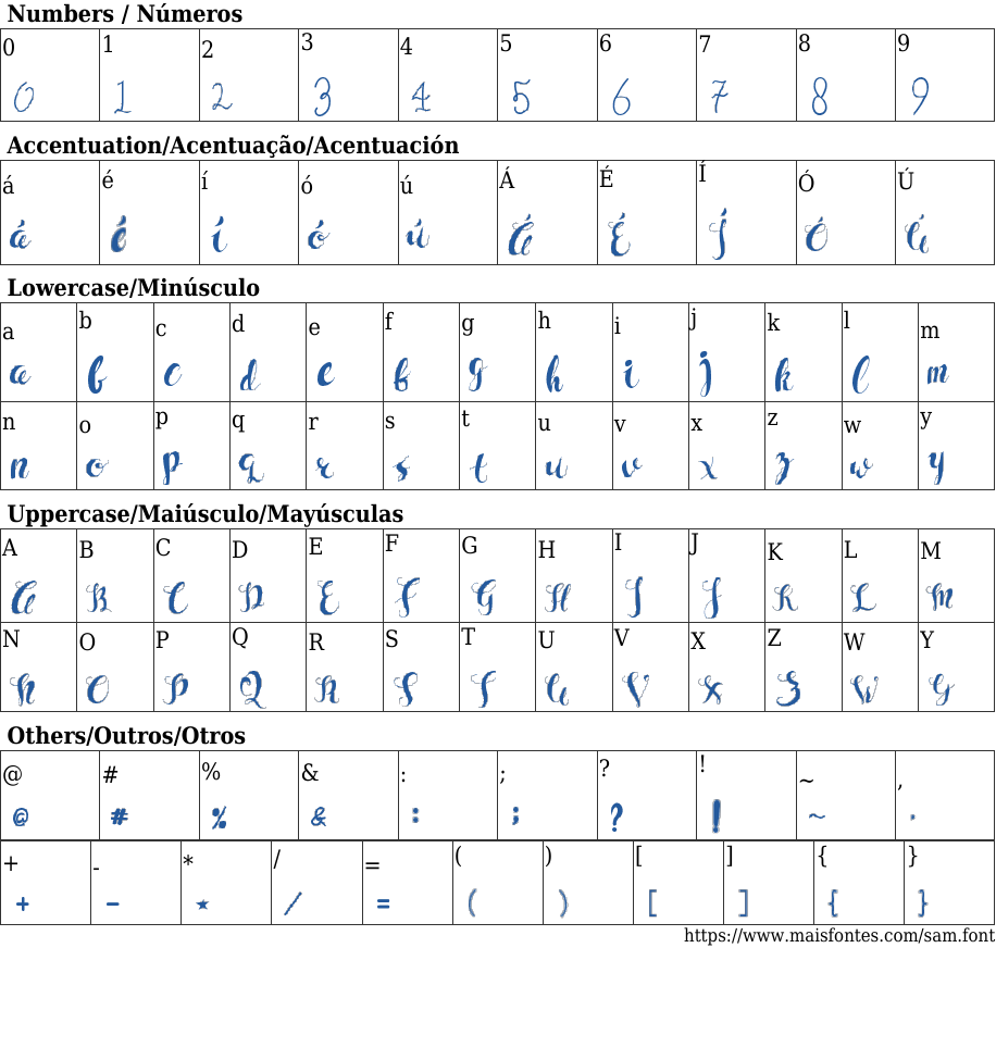 Sam: Free Font Download | MaisFontes