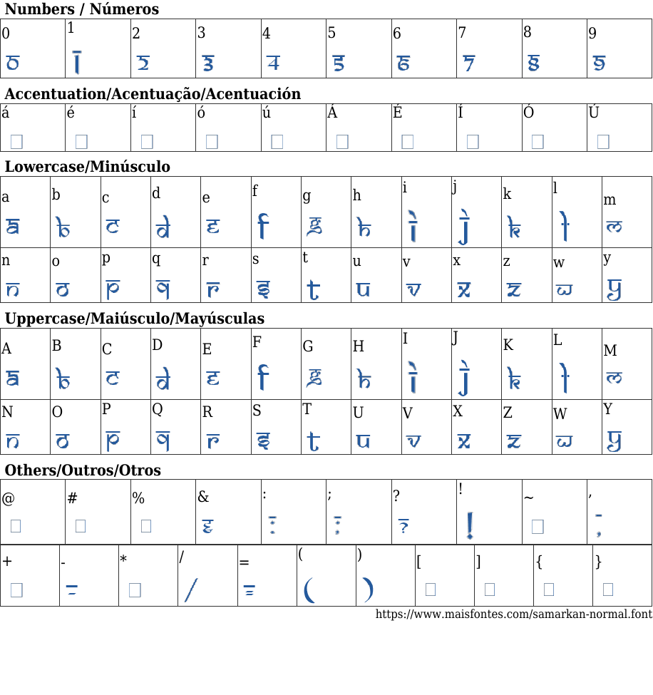 Samarkan Normal: Free Font Download | MaisFontes