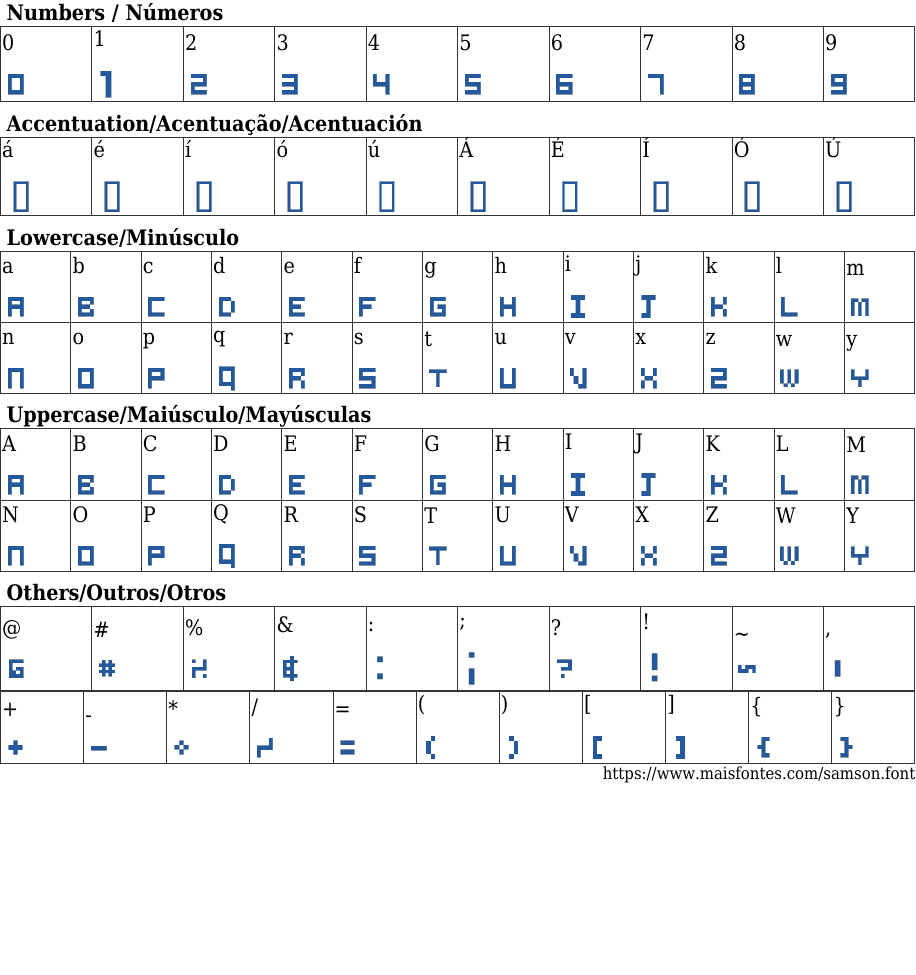 Samson: Free Font Download | MaisFontes
