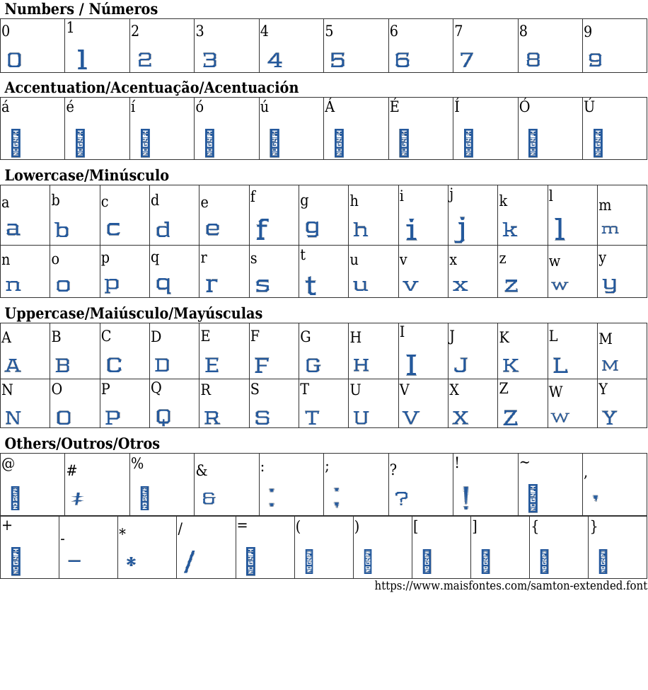 Samton Extended: Baixar Fonte Grátis | MaisFontes