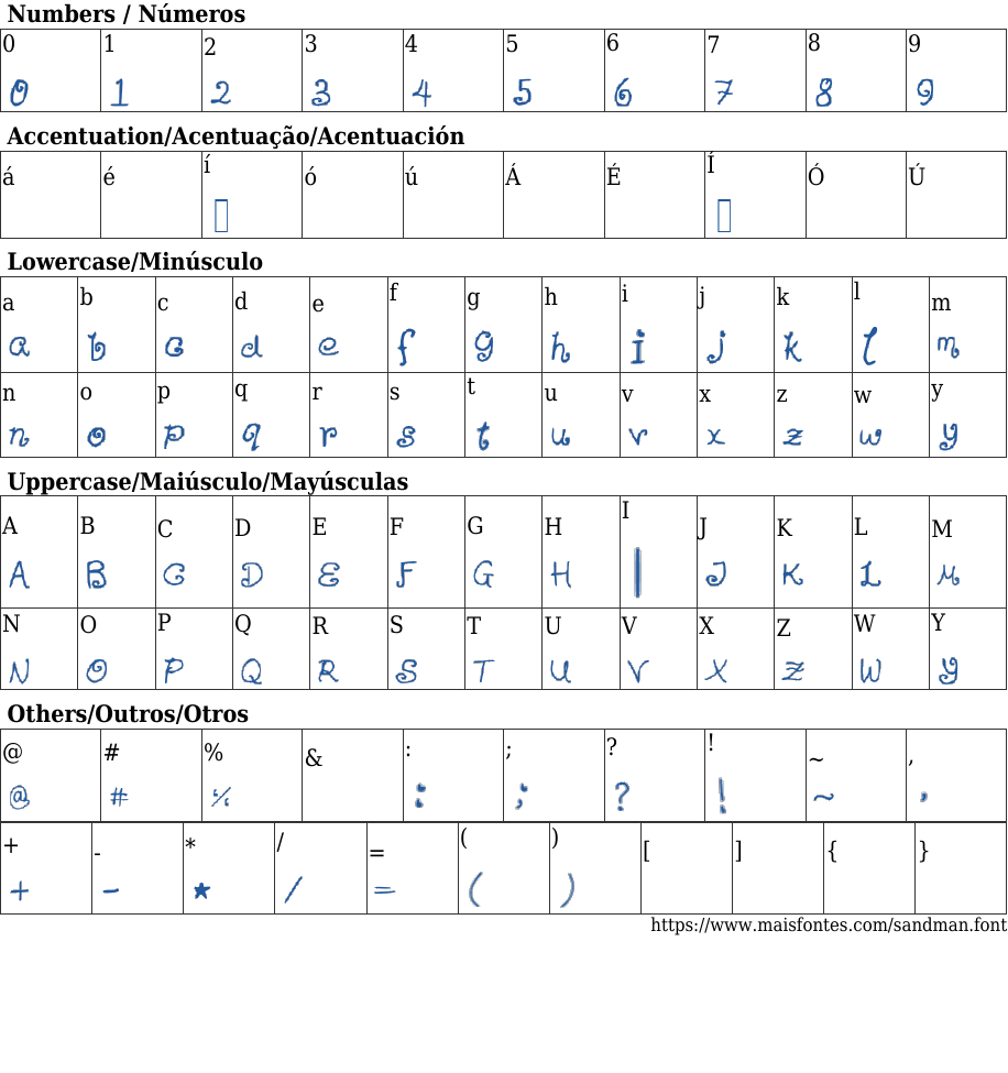 Sandman: Free Font Download | MaisFontes