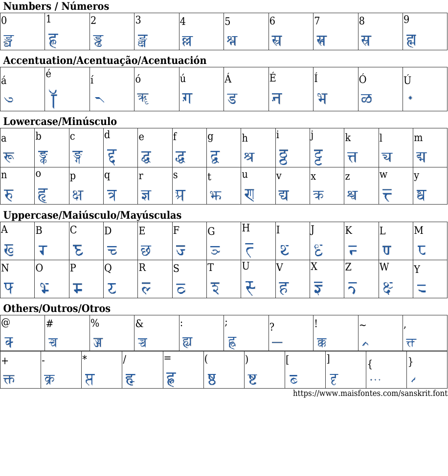 Sanskrit: Free Font Download | MaisFontes