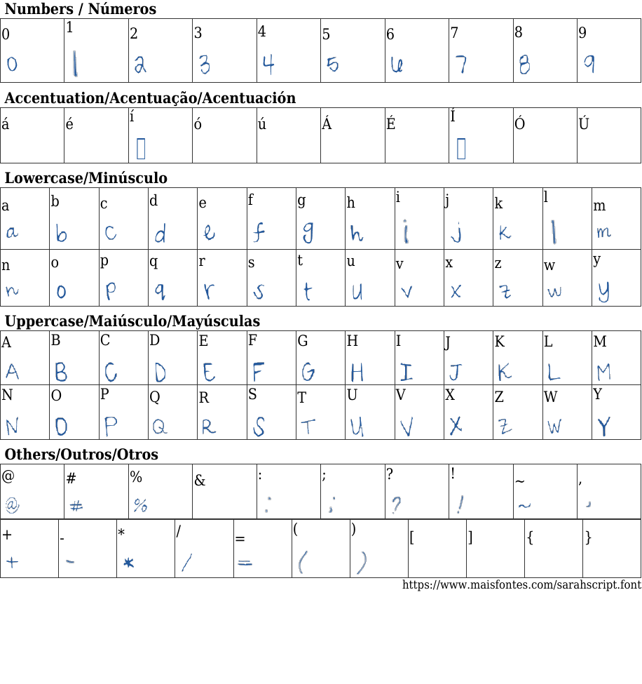 Sarah Script Font: Free Download | MaisFontes