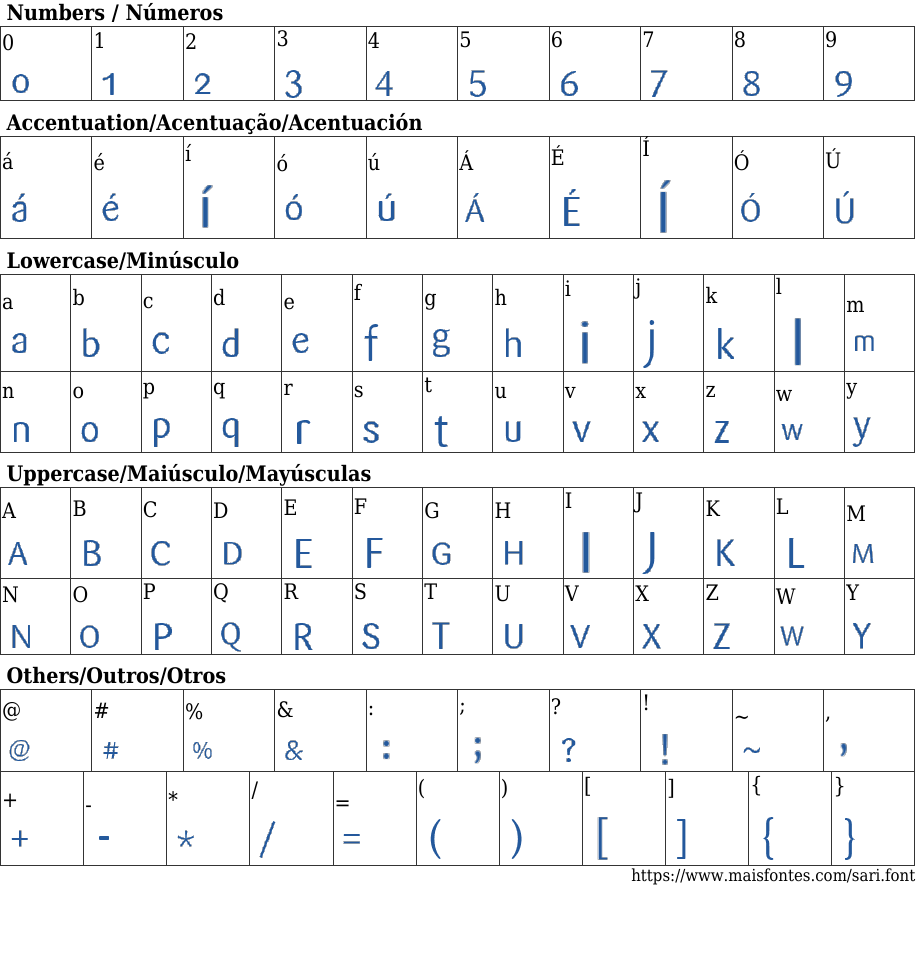 Sari: Free Font Download | MaisFontes