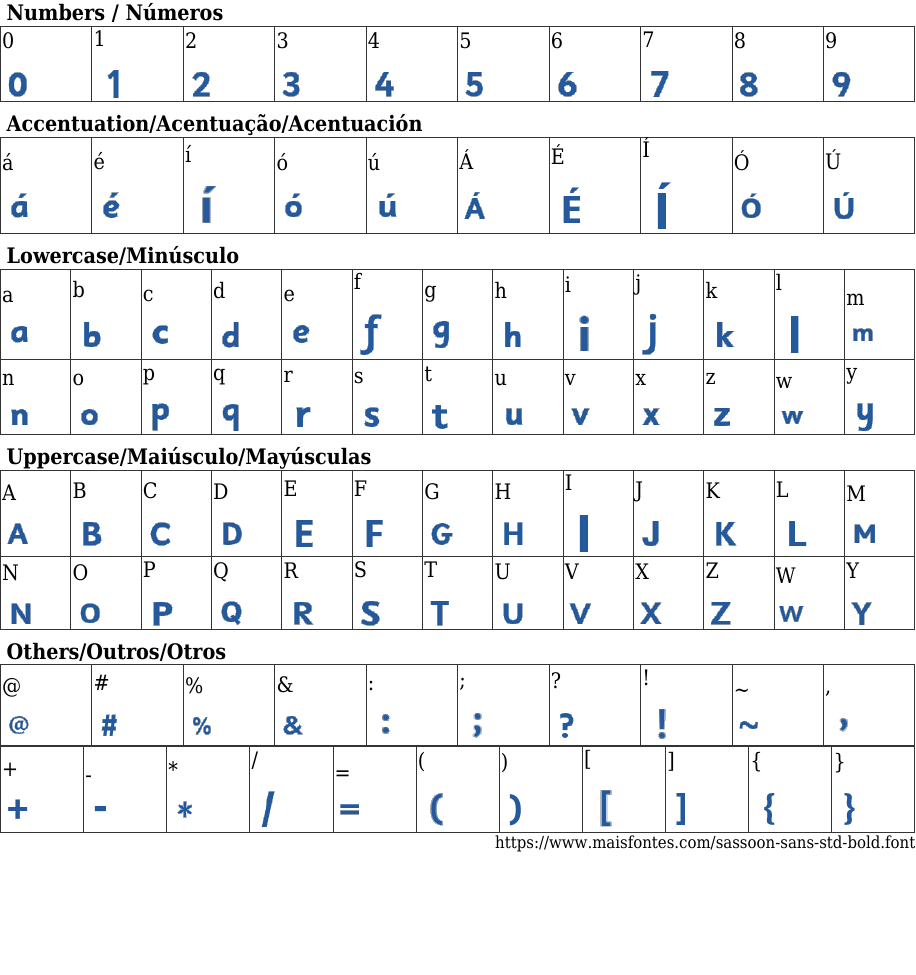 Sassoon Sans Std Bold: Free Font Download | MaisFontes