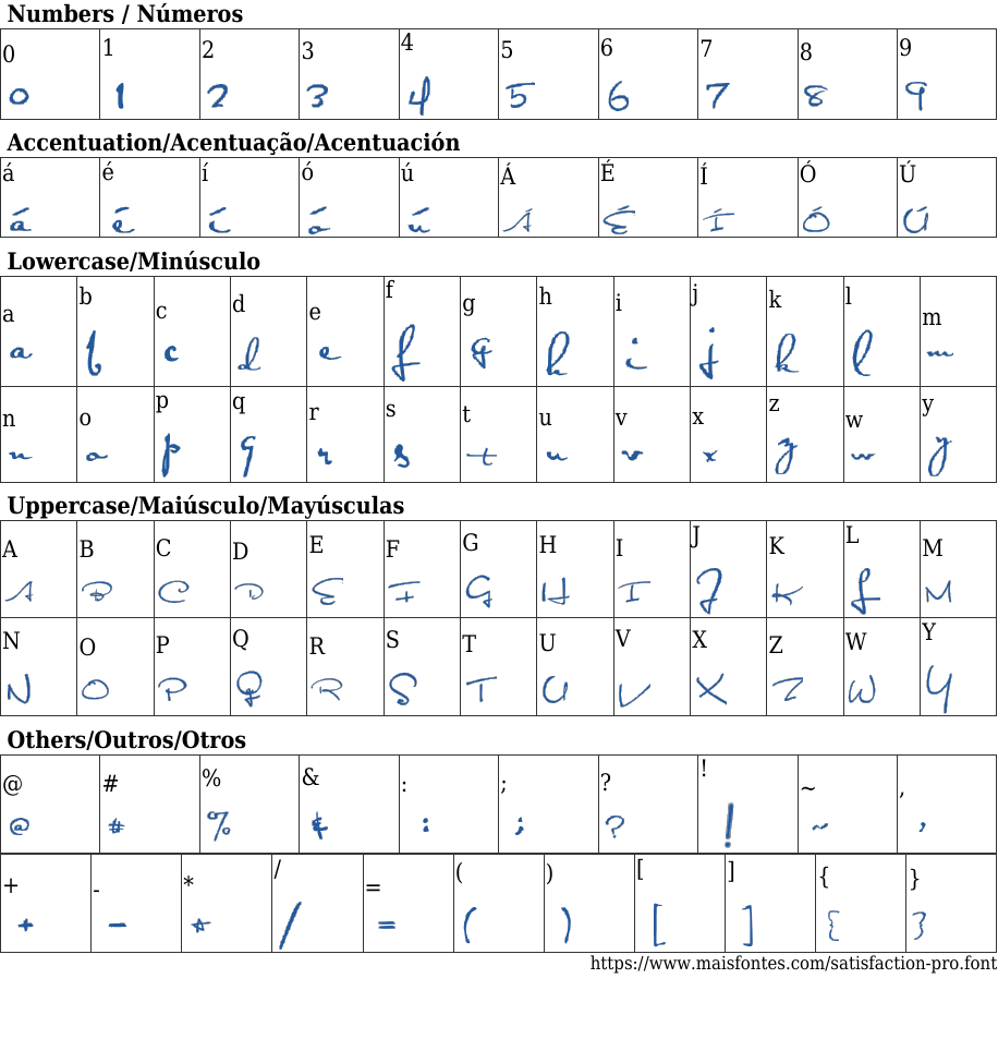 Satisfaction Pro Font: Free Download | MaisFontes