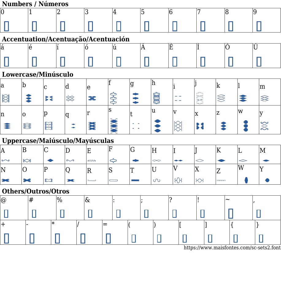 SC Sets2: Free Font Download | MaisFontes
