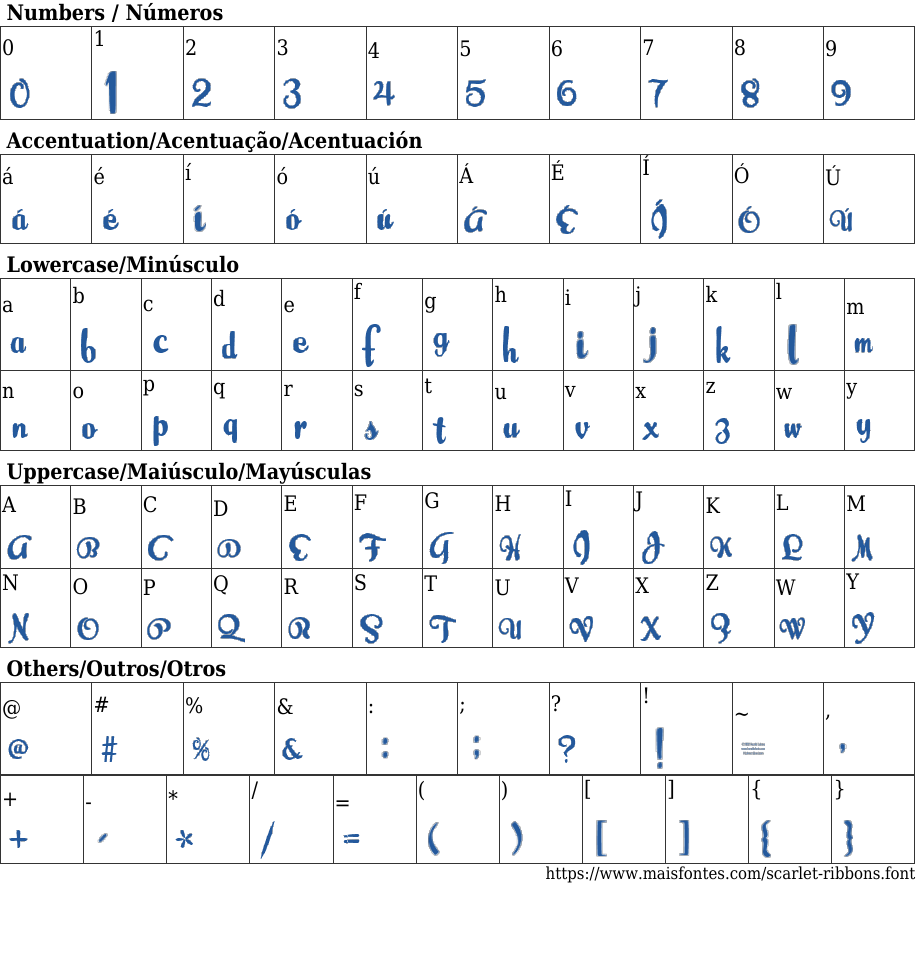 Scarlet Ribbons: Free Font Download | MaisFontes