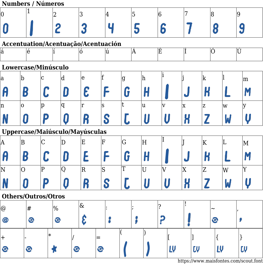 Scout: Free Font Download | MaisFontes