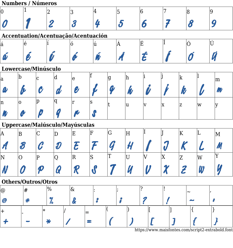 Script2 Extra Bold: Free Font Download | MaisFontes