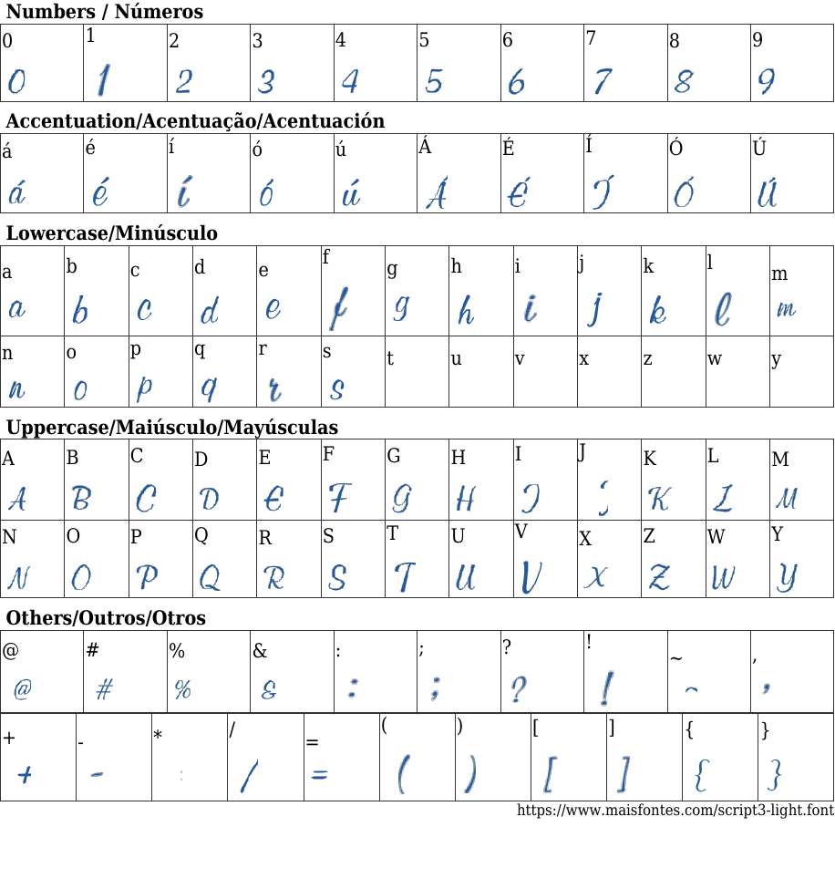 Script3 Light: Free Font Download | MaisFontes