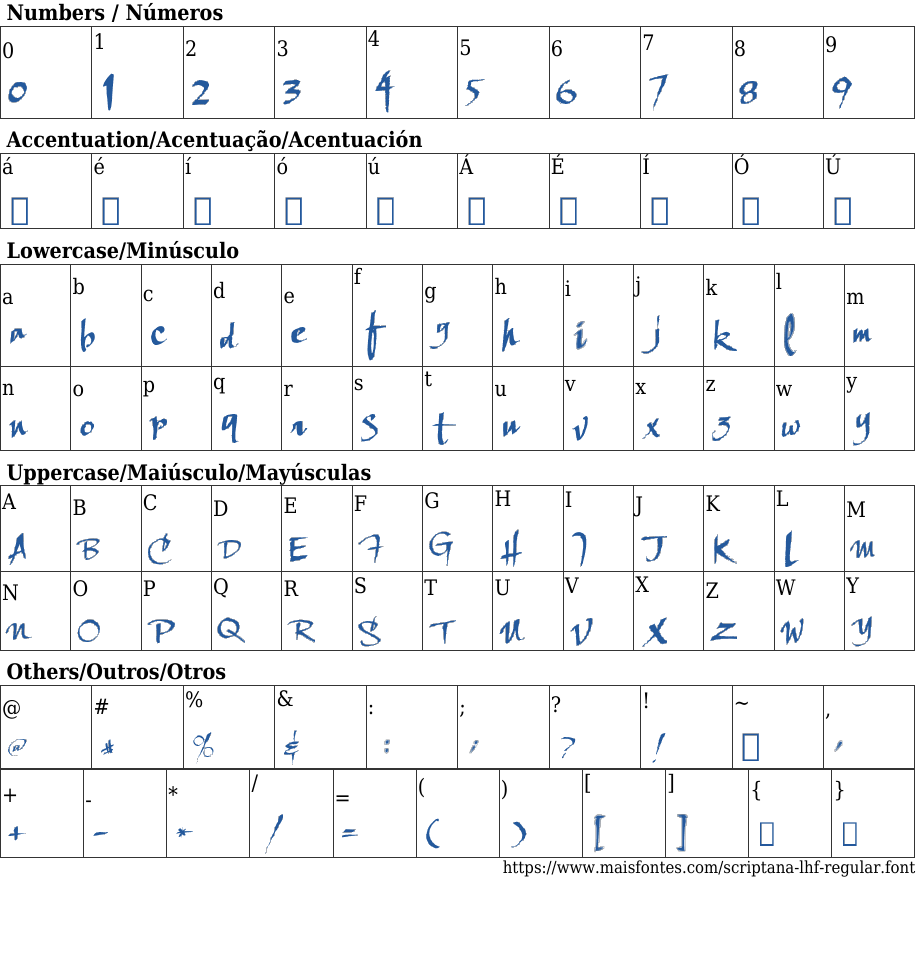Scriptana LHF Regular: Free Font Download | MaisFontes