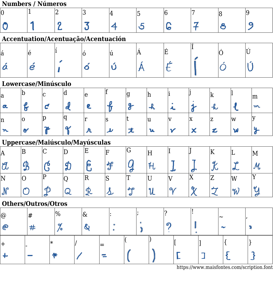 Scription: Free Font Download | MaisFontes