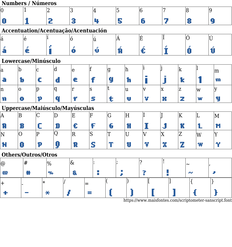 Scriptometer SanScript：免费字体下载 | MaisFontes