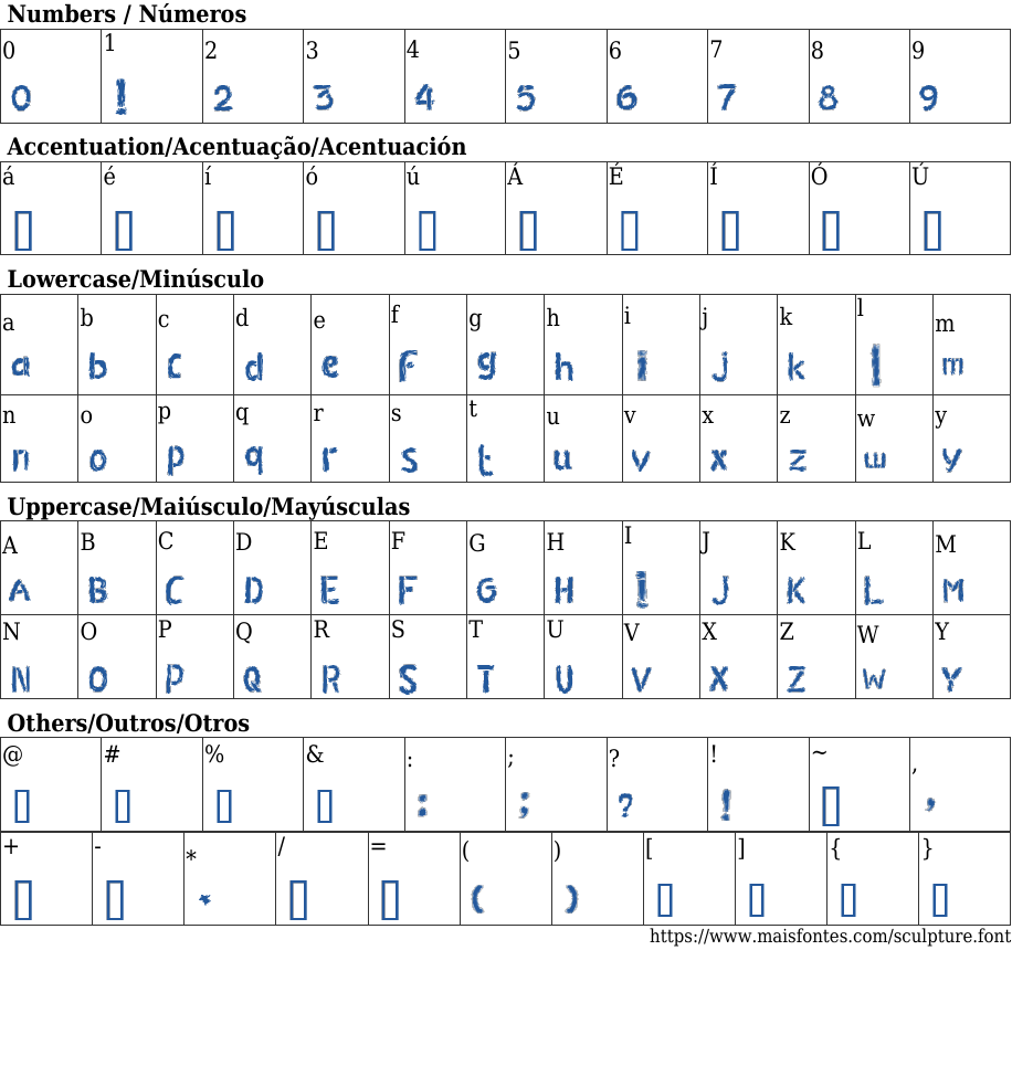 SCULPTURE: Free Font Download | MaisFontes