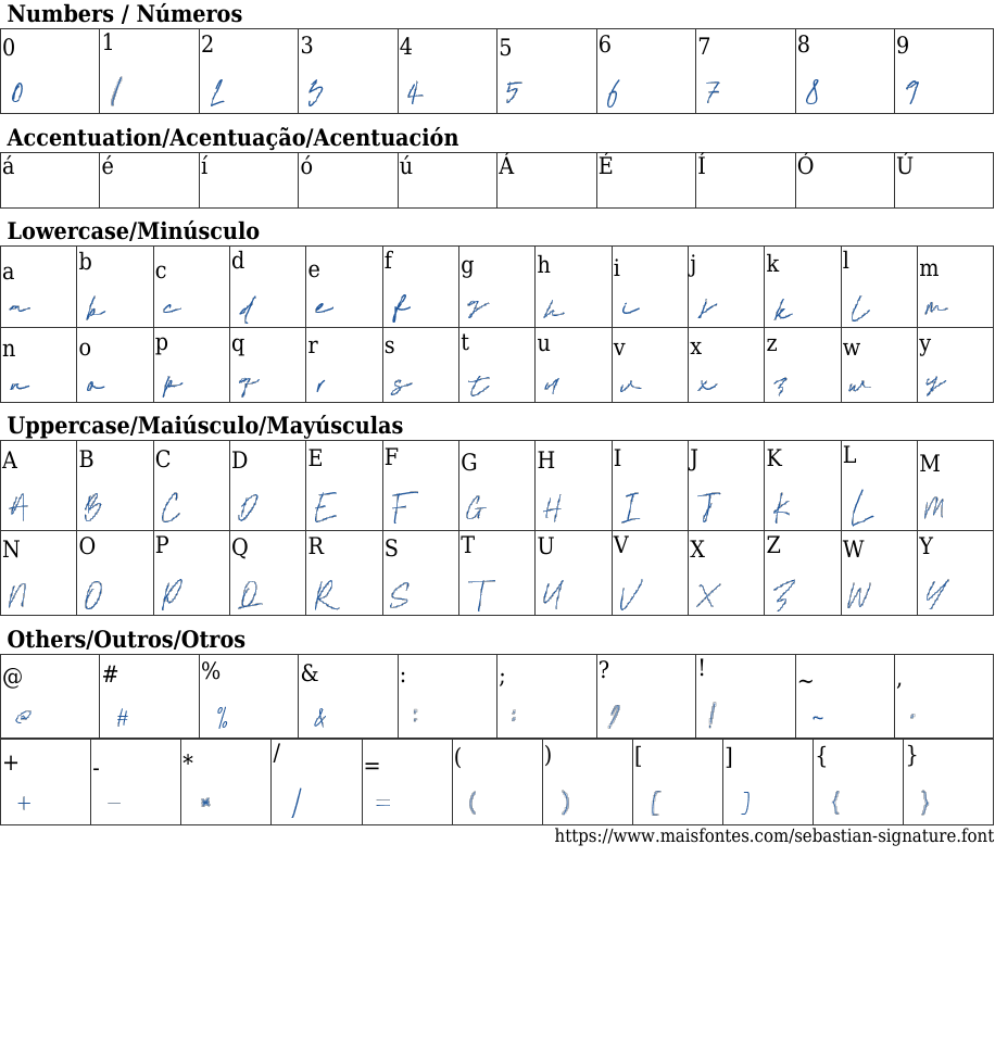 Sebastian Signature: Baixar Fonte Grátis | MaisFontes