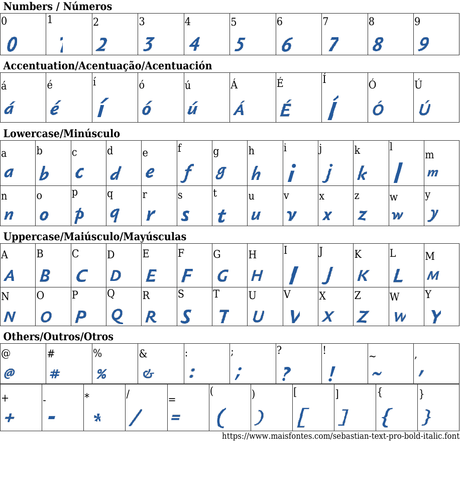 Sebastian Text Pro Bold Italic: Free Font Download | MaisFontes