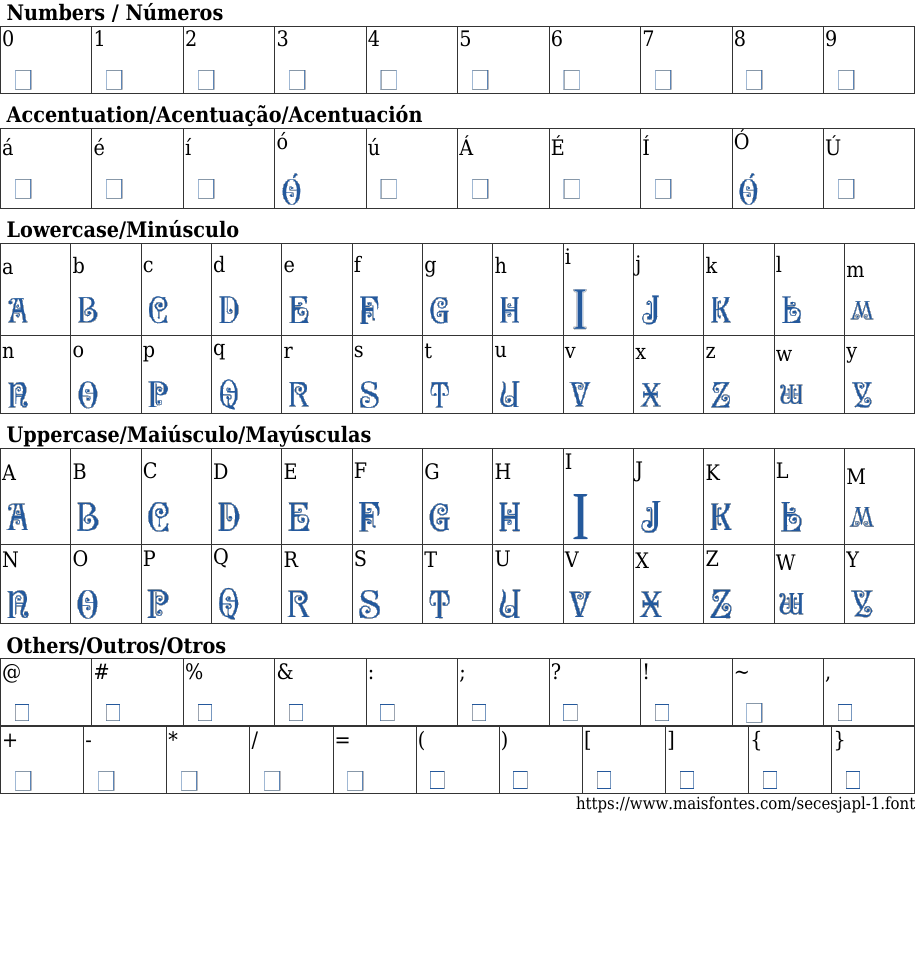SecesjaPL: Baixar Fonte Grátis | MaisFontes