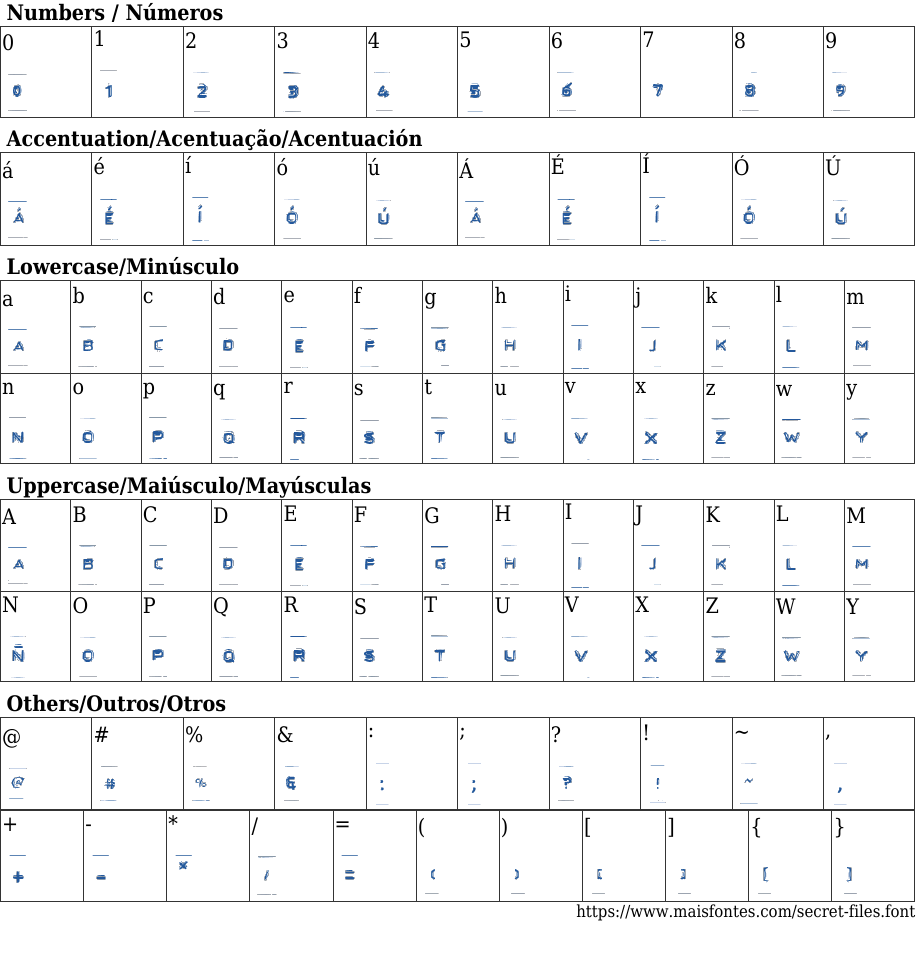 Secret Files: Free Font Download | MaisFontes