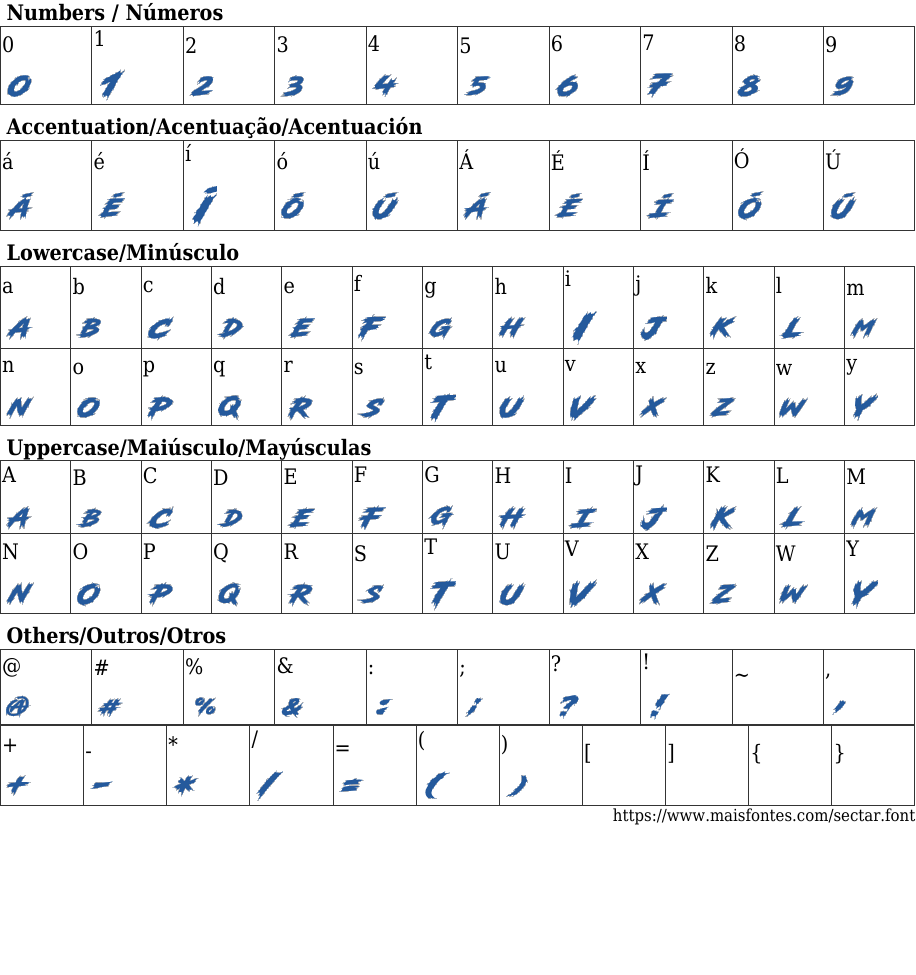 Sectar: Free Font Download | MaisFontes