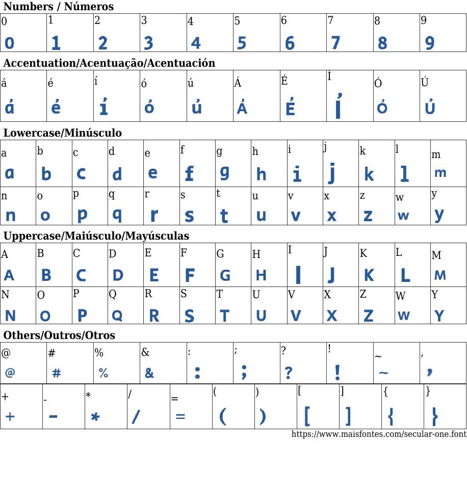 Secular One: Free Font Download | MaisFontes