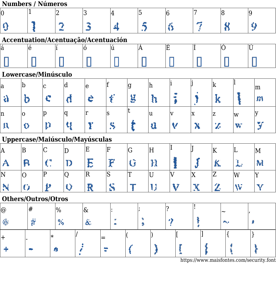 Security: Free Font Download | MaisFontes