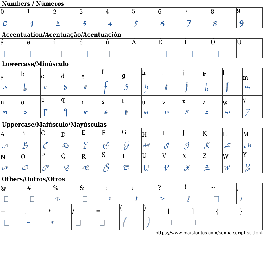 Semia Script SSi: Baixar Fonte Grátis | MaisFontes