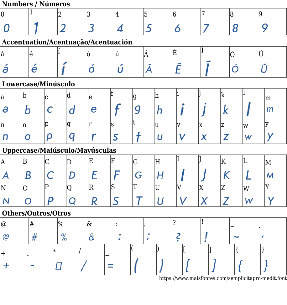 Semplicita Pro Medium Italic: Free Font Download | MaisFontes